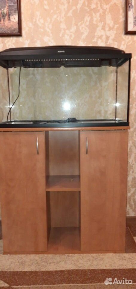 Аквариум 100 литров с тумбой