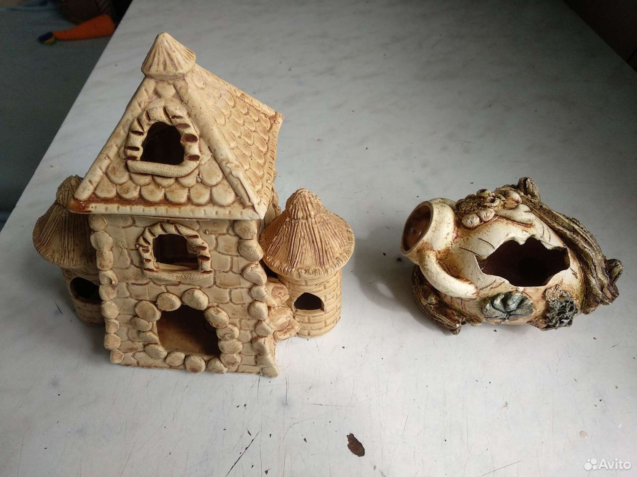 Город, амфора для аквариума