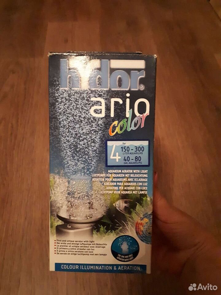Аэратор с подстветкой Hydor Ario Color