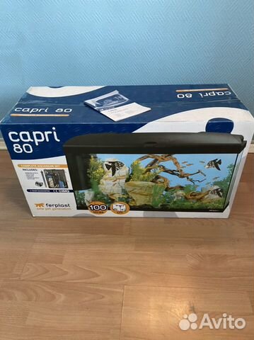 Аквариум Capri 80 новый с фильтром