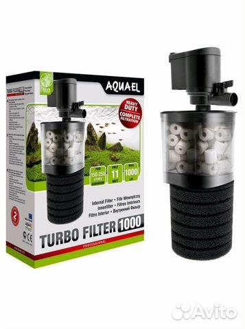 Внутренний фильтр aquael turbo 1000