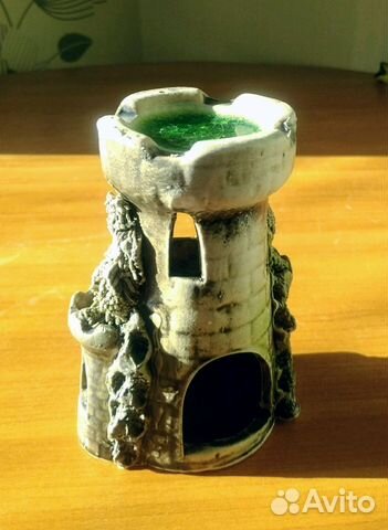 Домик башня для аквариума