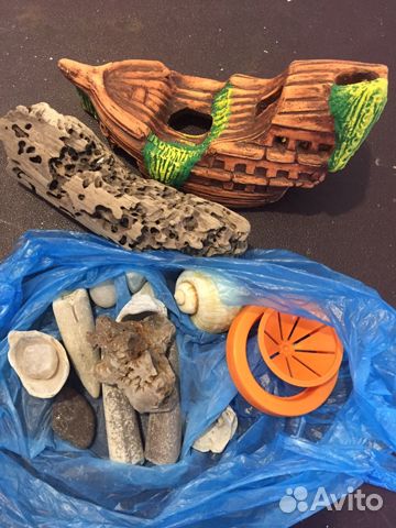 Атрибуты в аквариум