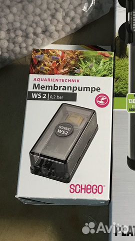 Компрессор для аквариума schego ws2