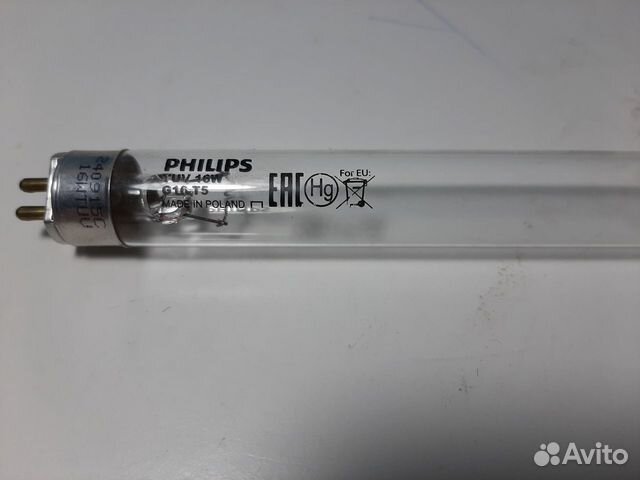 Ультрофиолетовые лампы philips TUV16 G16 T5