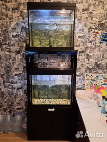 Стеллаж для 2 аквариумов